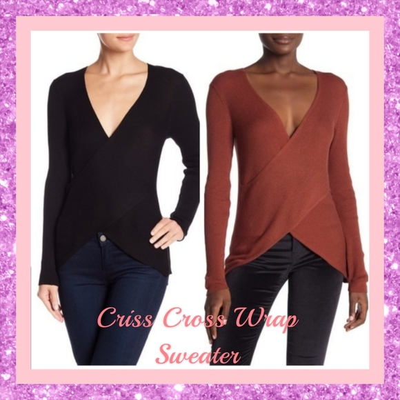 Affordable Fashion Finds | Sweaters | Nordstrom 4th Union Criss Cross ...